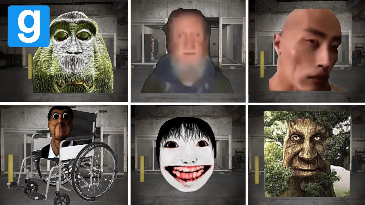 NICOS NEXTBOTS FAMILY IN PARKING?! (Garry's Mod) - YouTube