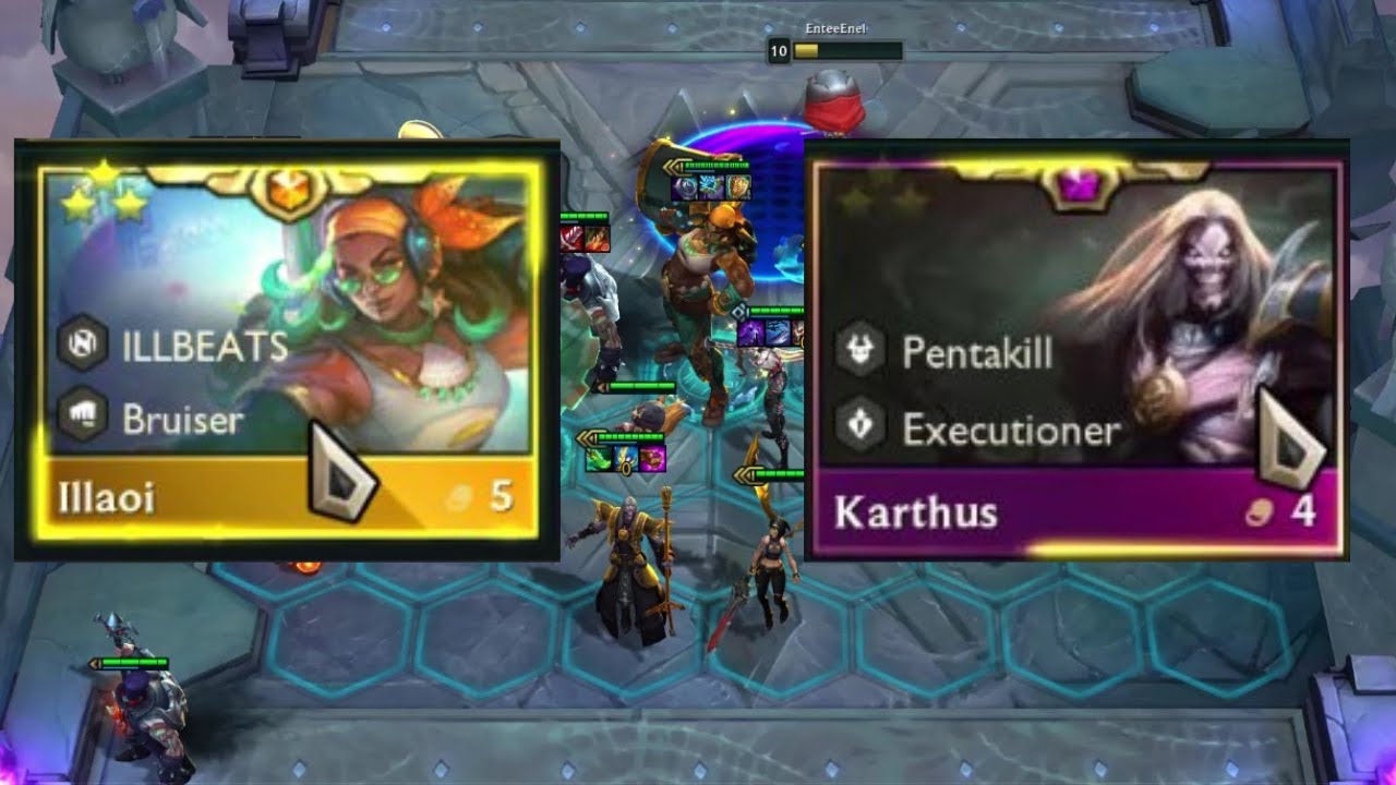 3 Stars Illaoi And Karthus In One Game ⭐⭐⭐ Tft Set 10 Youtube