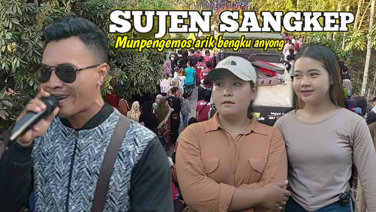 Sujen sangkep bang Haris bikin cewek_ cewek cantik baper dengan suara merdu nya live sedau ...