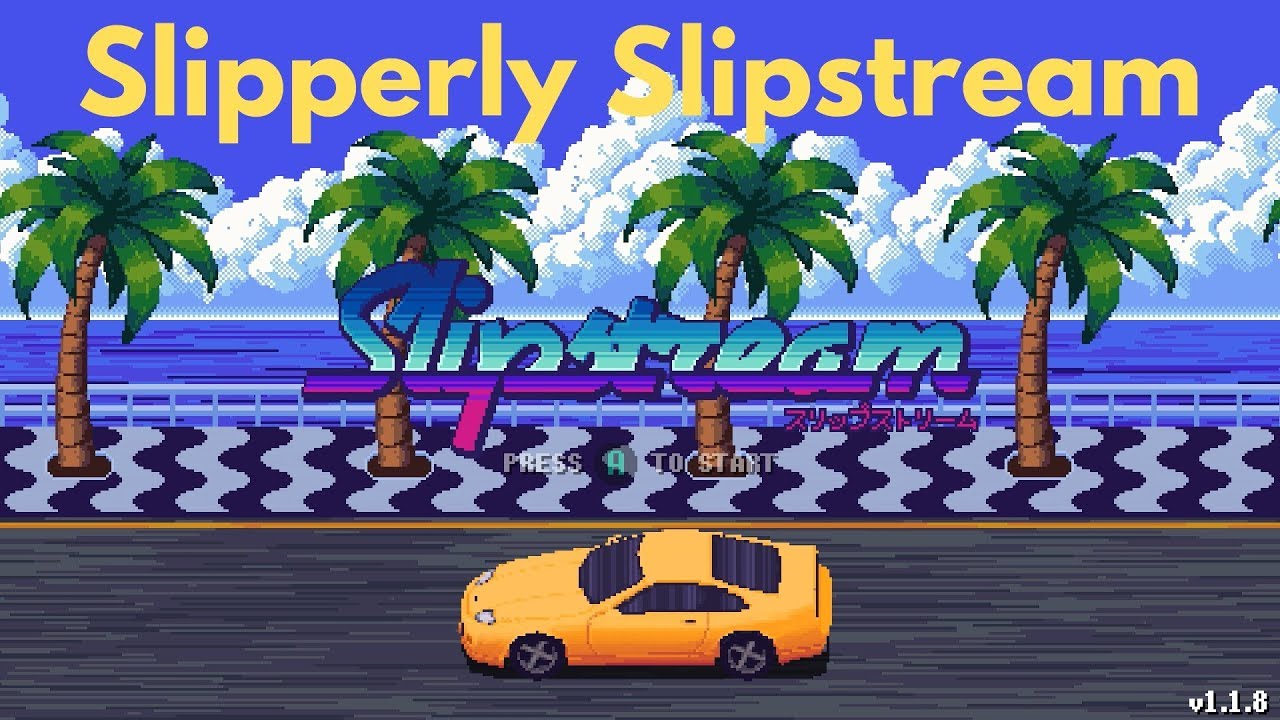 Slipstream PC Gameplay | A slippery slippity arcade racing game | PUBG ...