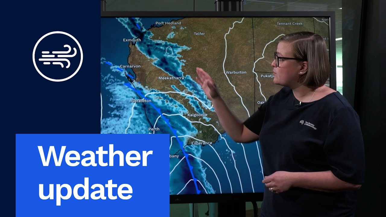 National Weather Update 30 July 2024: Wet and windy cold front for WA ...