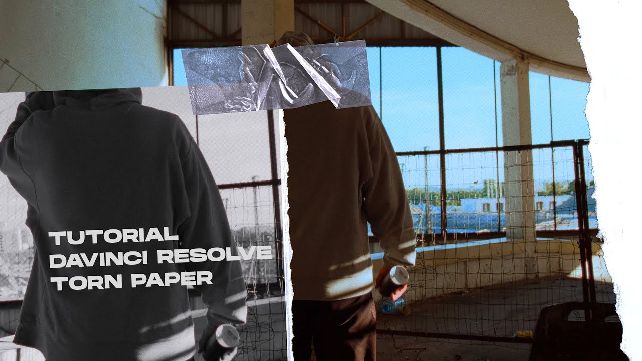 Torn Paper Transitions | DaVinci Resolve - YouTube