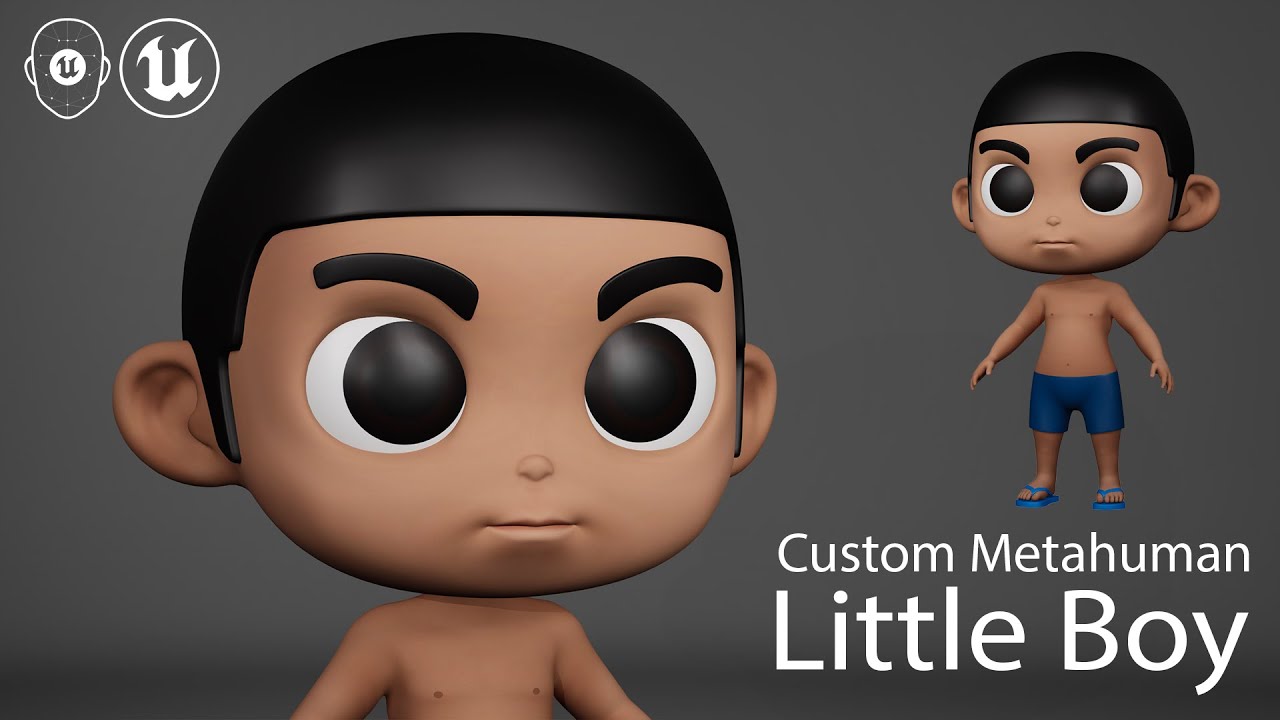 [Custom Metahuman] Little Boy (FREE ) - YouTube