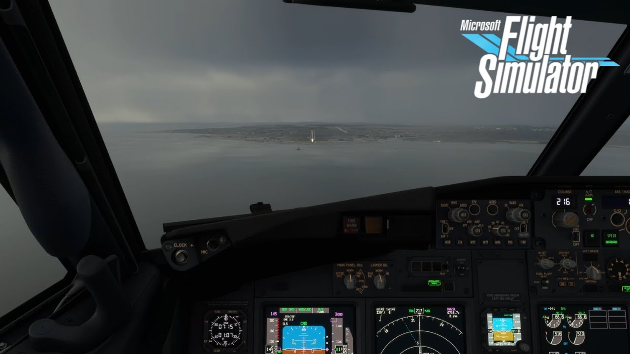 Flight Simulator 2020 | Boeing 737-800 | MAX GRAPHICS | Cockpit Landing ...