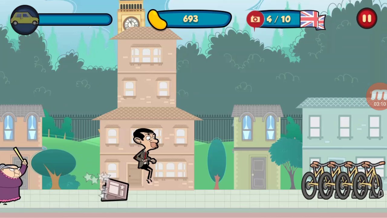 O jogo do mr.bean legal - YouTube