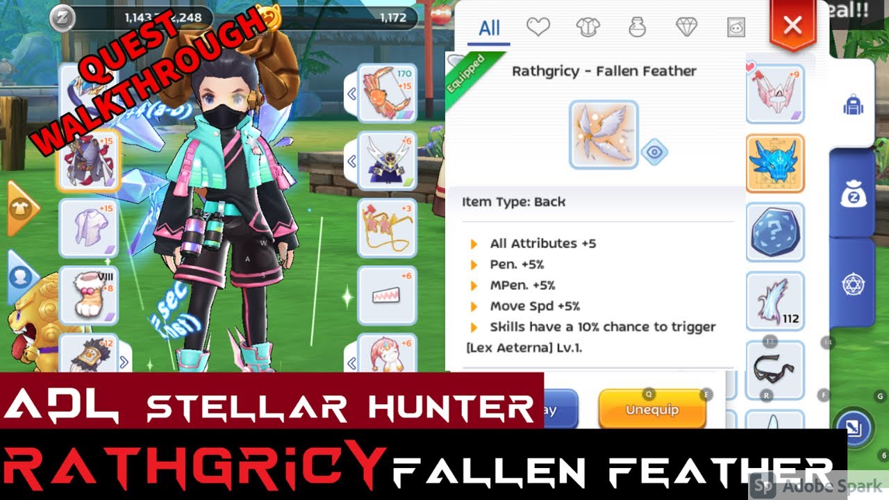 Rathgricy Fallen Feather Ragnarok V2.0 Quest! (TTL WINGS) - Ragnarok M ...