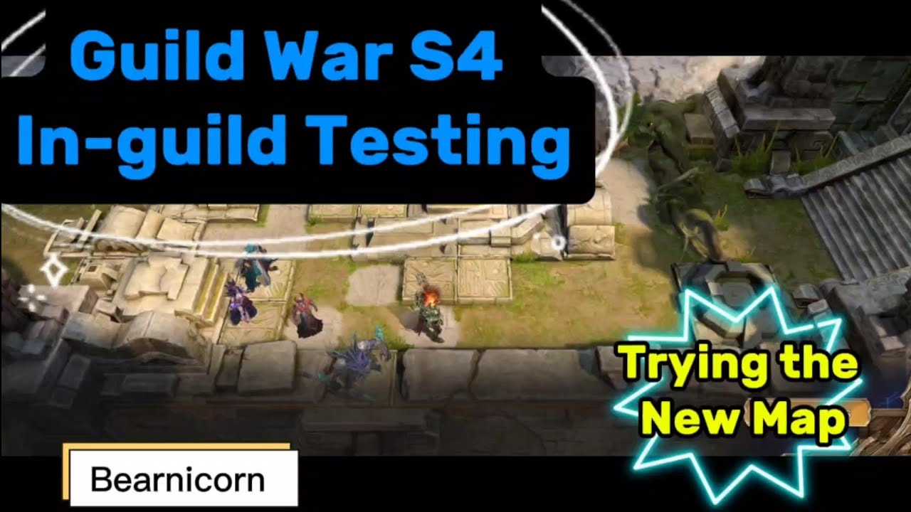 Testing the Guild War Season 4 Map - Watcher of Realms - YouTube
