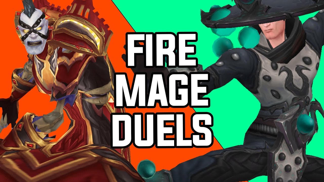 Fire Mage Rework Gameplay in Battle For Azeroth PvP Duels - YouTube