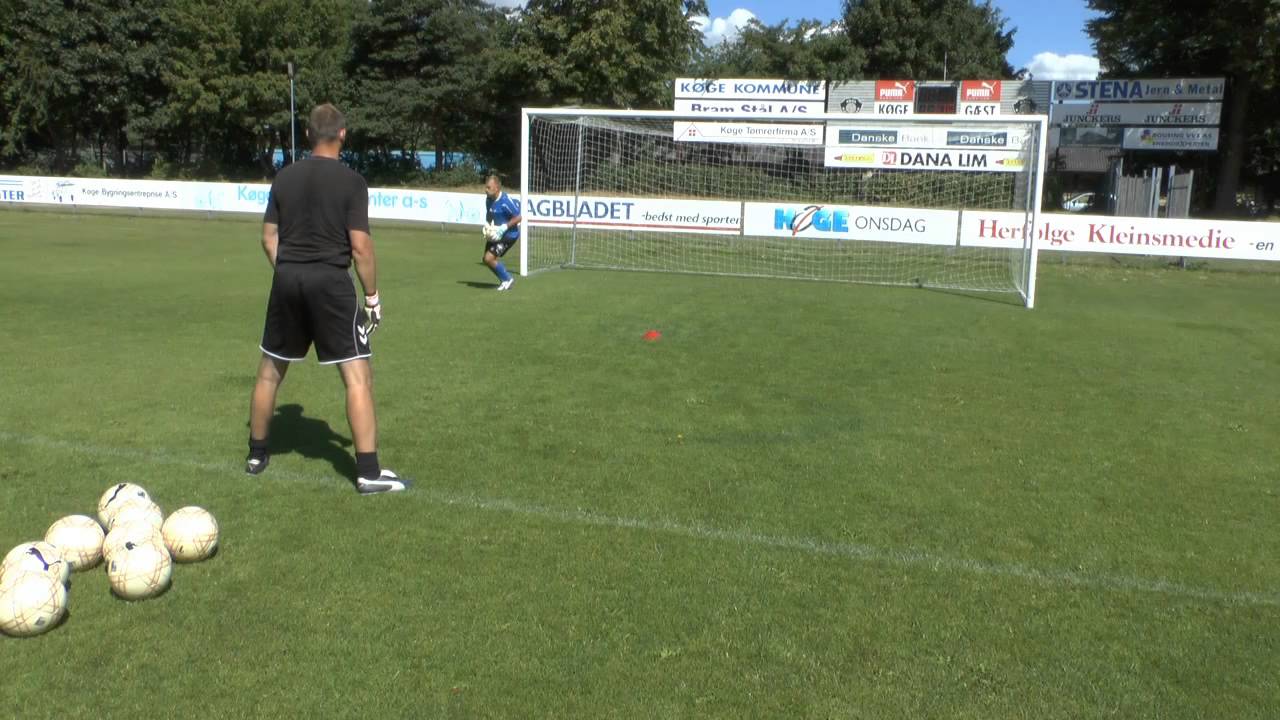 GOALKEEPING DRILLS - CROSSES & HIGH BALL DRILL 7 - YouTube