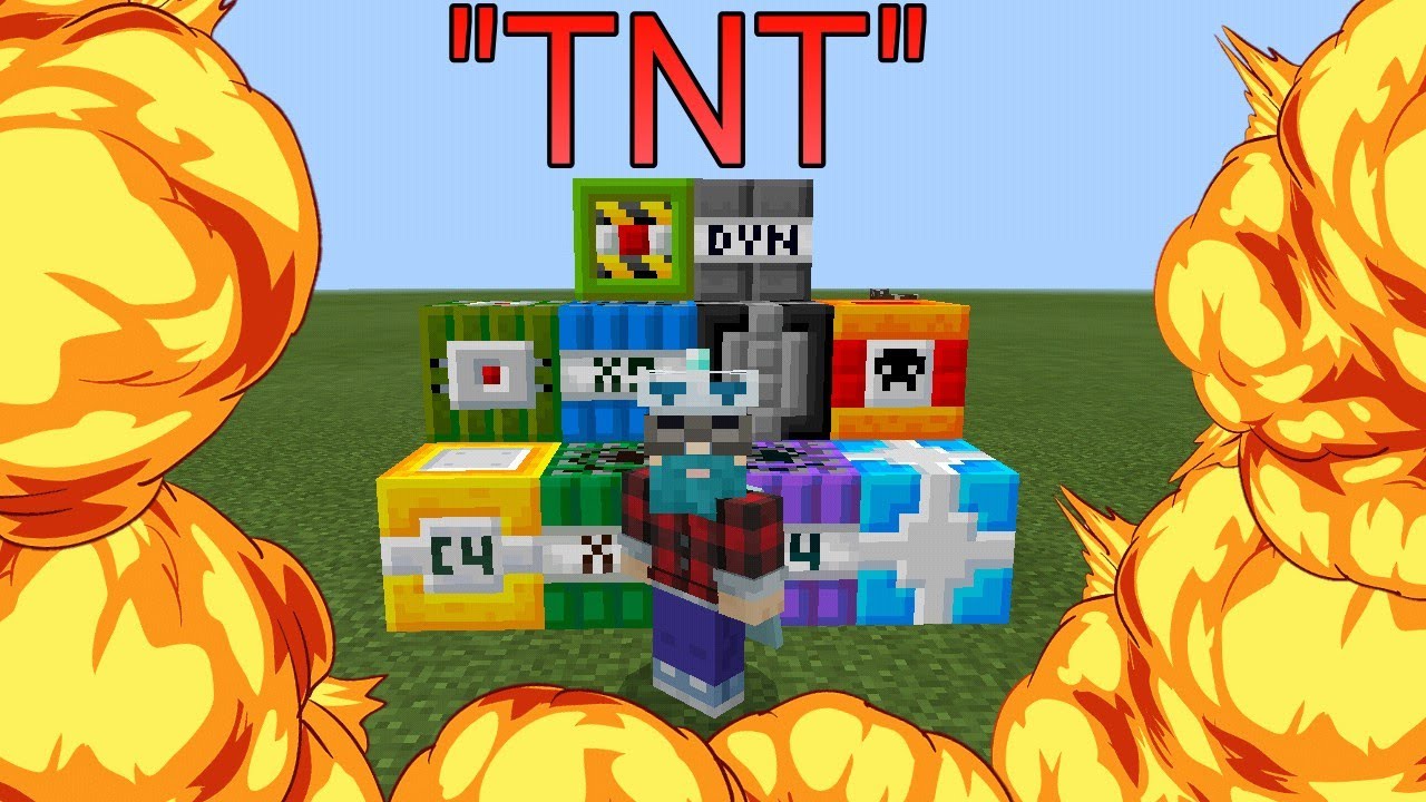 Addon de TNT en Minecraft pe 1.16.2 (link en la descripción.) - YouTube