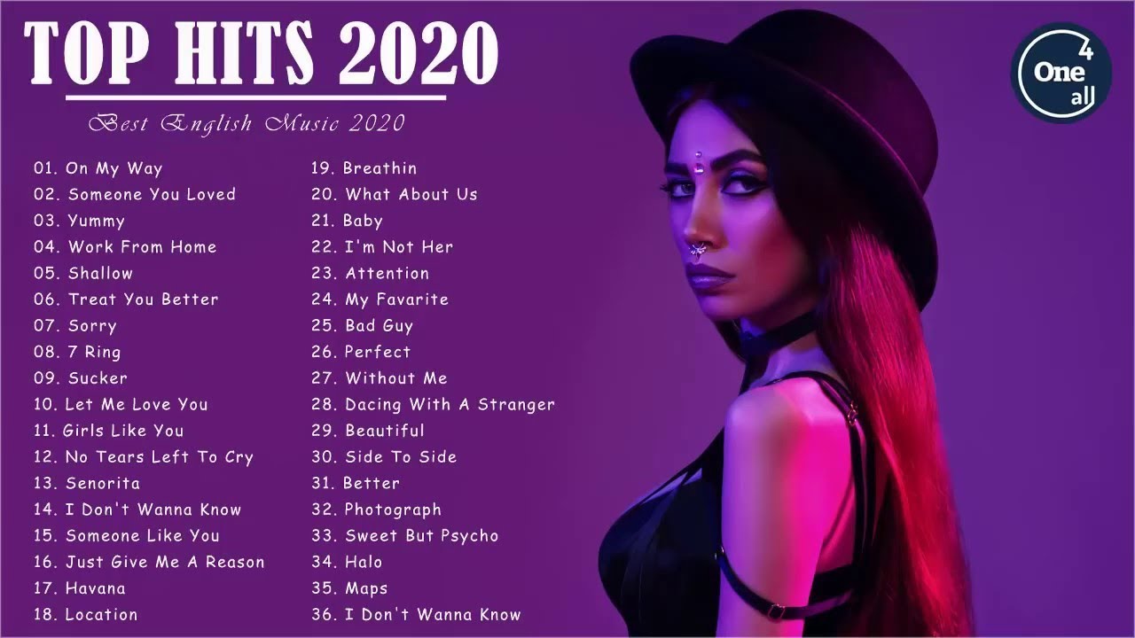 Pop Hits 2020 💜 Top 40 Popular Songs Playlist 2020 💜 Best English Music ...