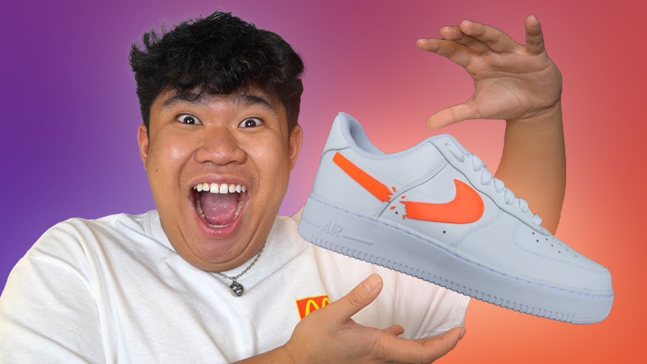 I Made A TikToker Custom Shoes - YouTube