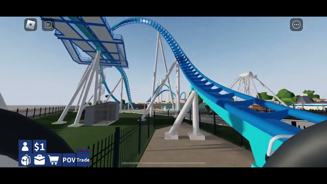 Roblox cedar point Gatekeeper POV - YouTube