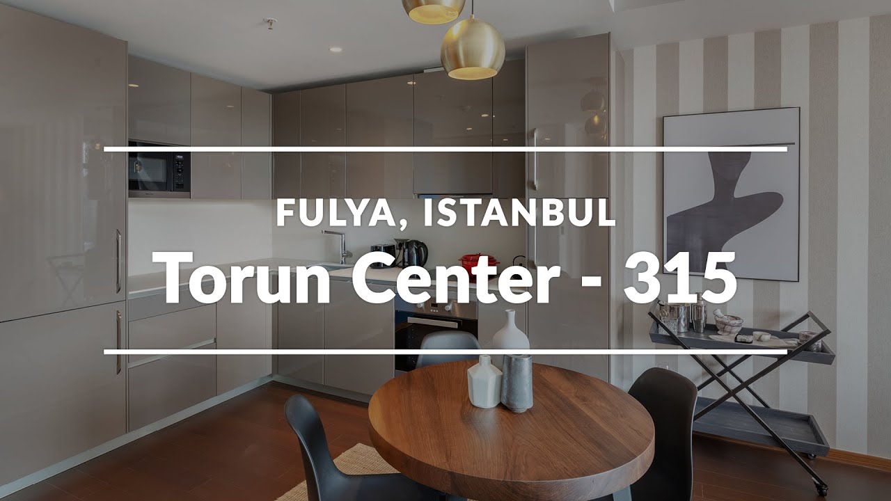 Istanbul Apartment Tour | Torun Center Furnished Apartment in Fulya ...