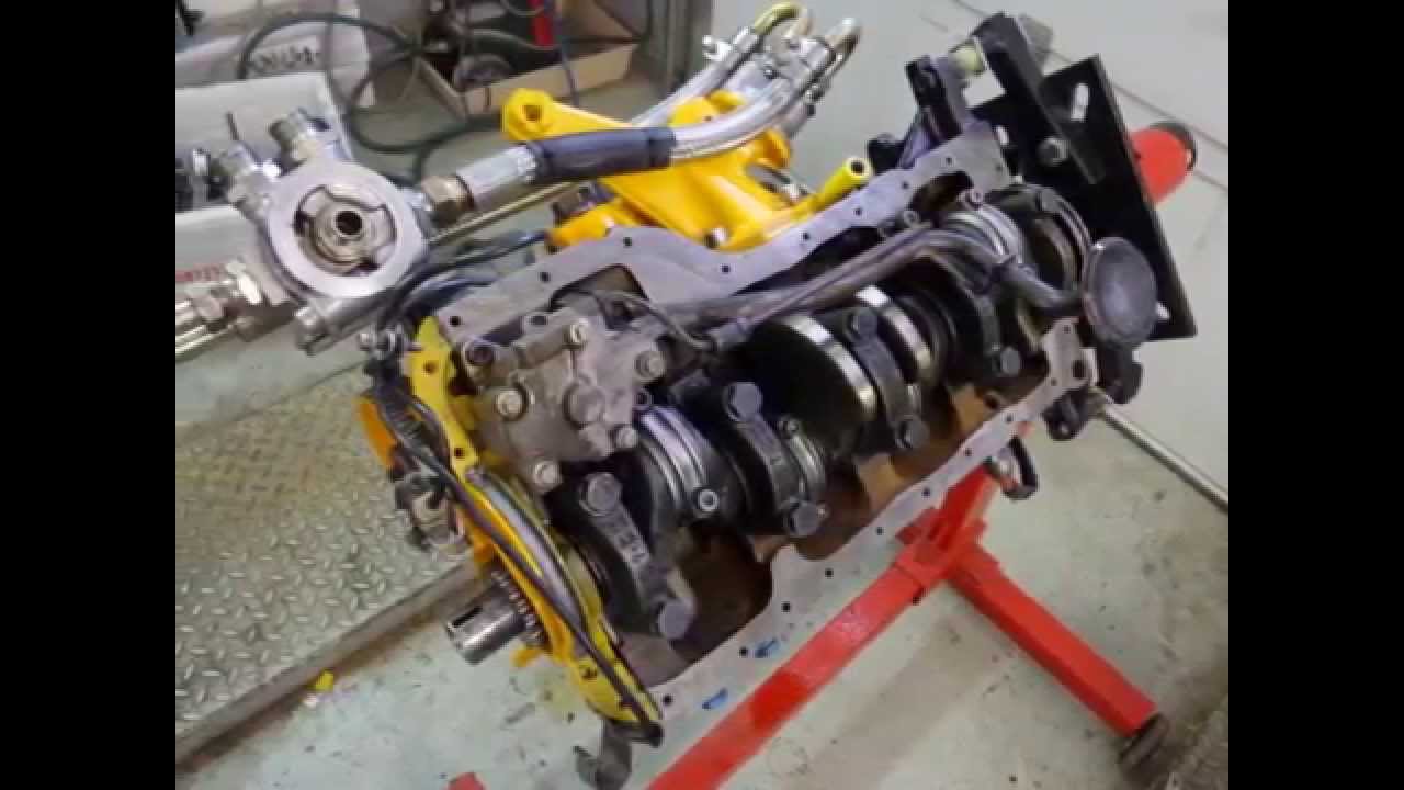 Cosworth powertrain rebuild 2014-2015 - YouTube