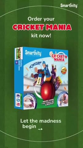 SMARTIVITY | Cricket Mania Kit - YouTube