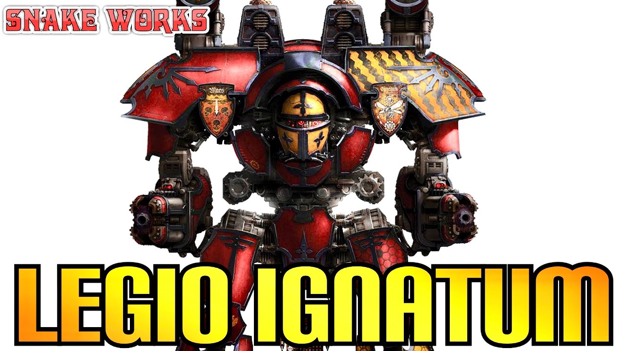 Adeptus Titanicus: Legio Ignatum - The Fire Wasps - Titan Legions Lore ...