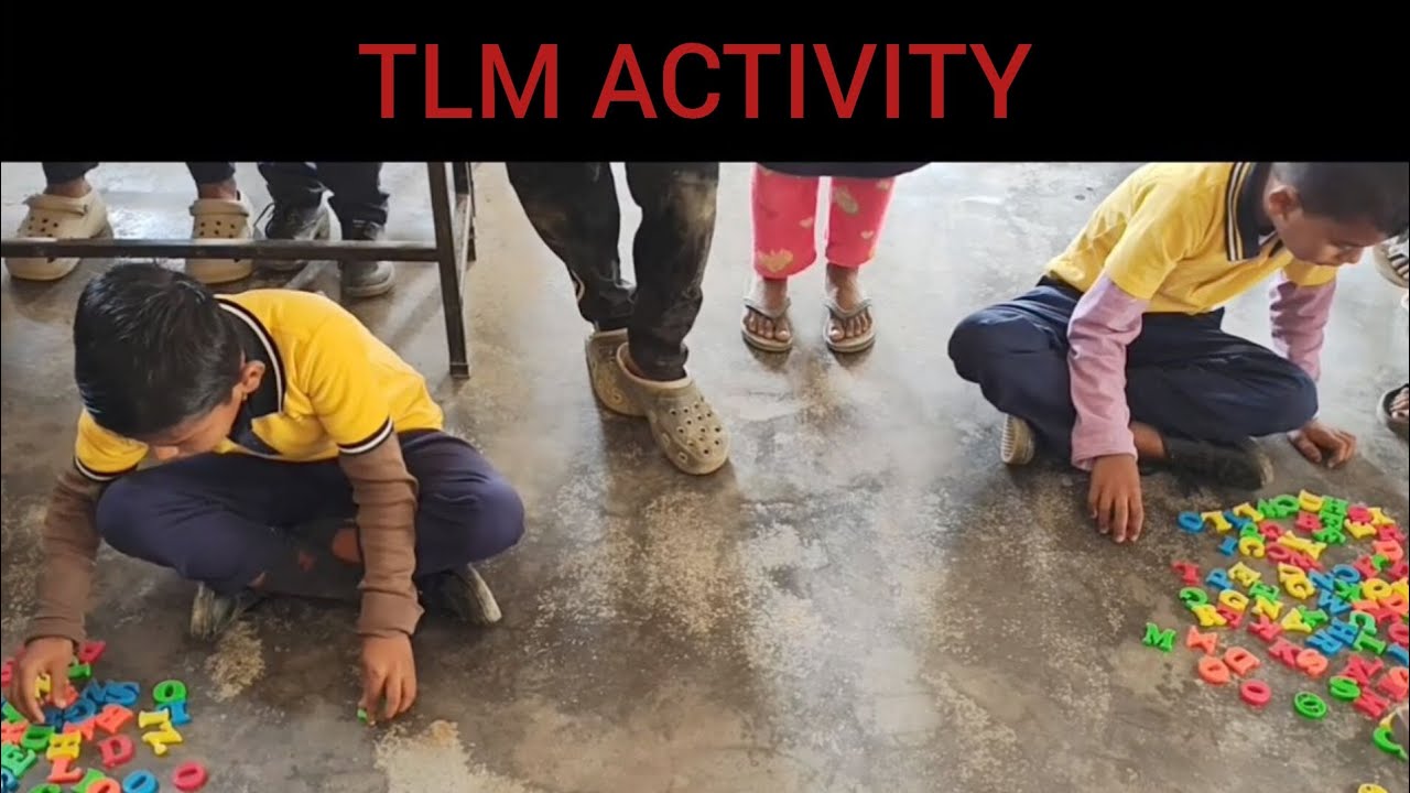 TLM ACTIVITY with students 🧑‍🤝‍🧑 playful learning 👌🆗 - YouTube