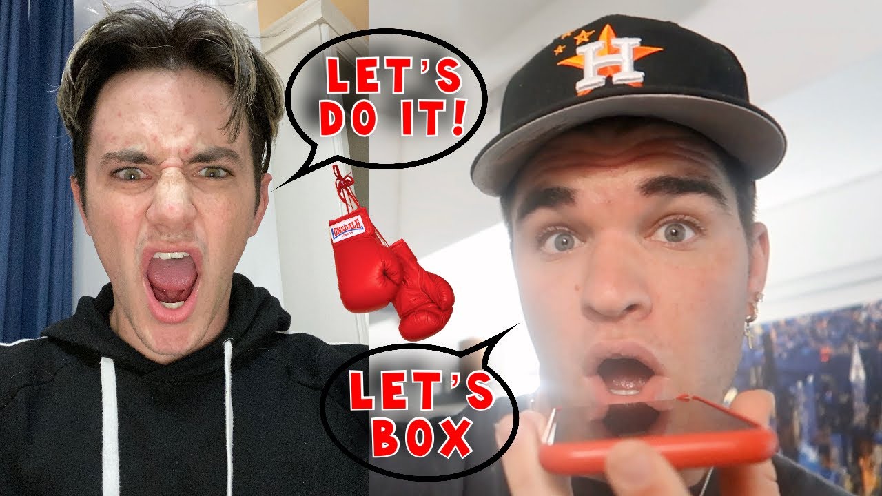 calling out STROMEDY to a BOXING MATCH! ( he said yes ) - YouTube
