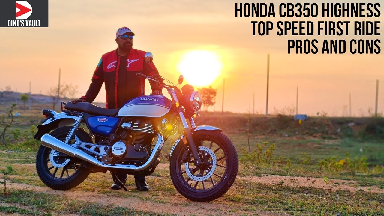 Honda CB350 Highness Top Speed First Ride Review Pros Cons Most ...