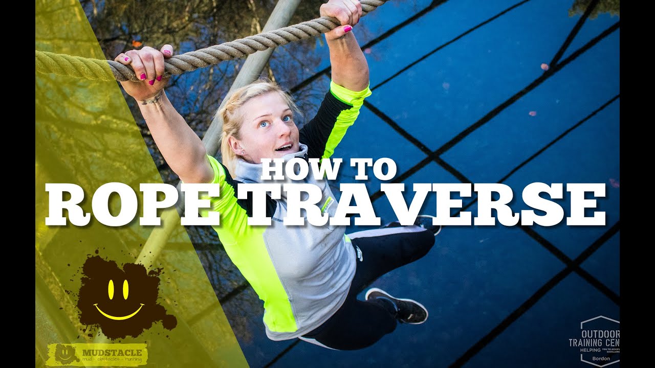 How to Rope Traverse (over the top technique) - YouTube