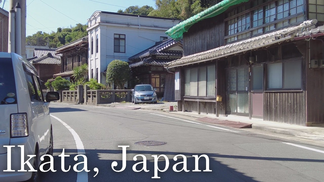 【4K】Relaxing Walk in Japanese Town - Ikata, Ehime - YouTube
