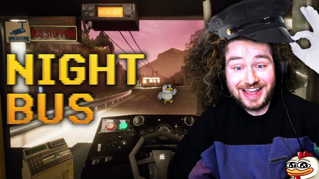 I'm a bus driver but its scary || NIGHT BUS - YouTube