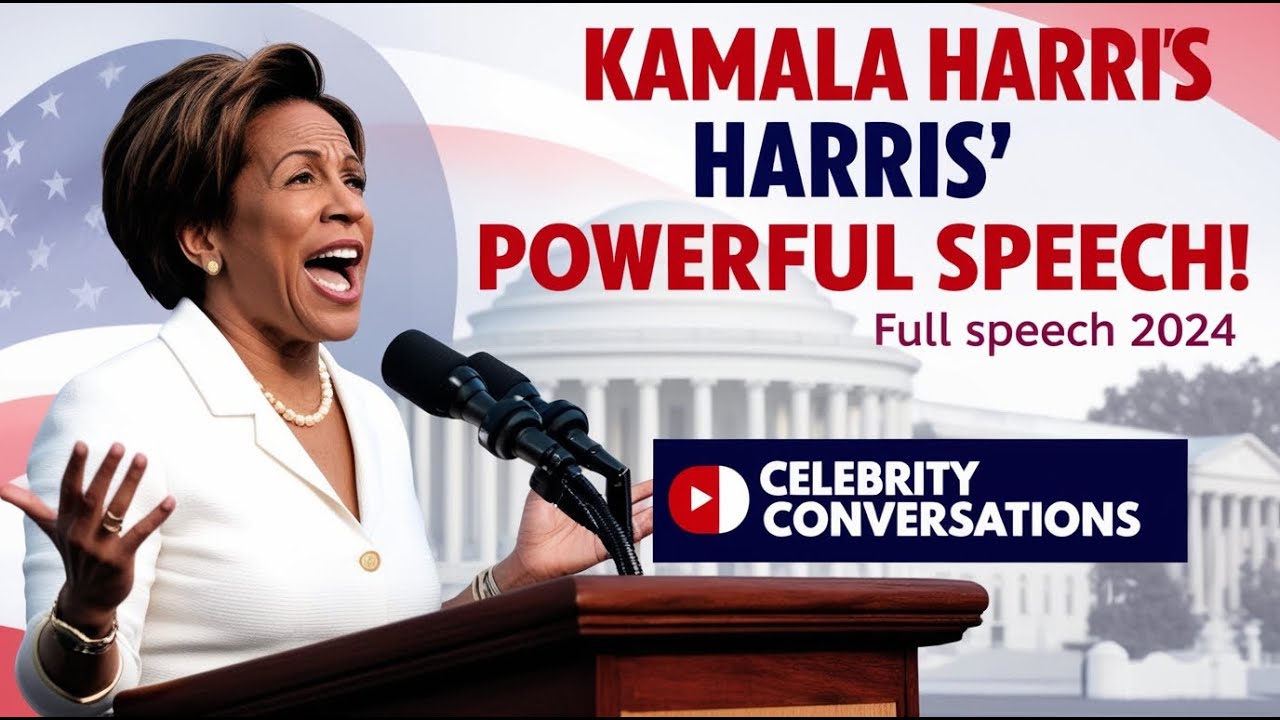 Kamala Harris Delivers Powerful Speech at the Ellipse, Washington, DC ...