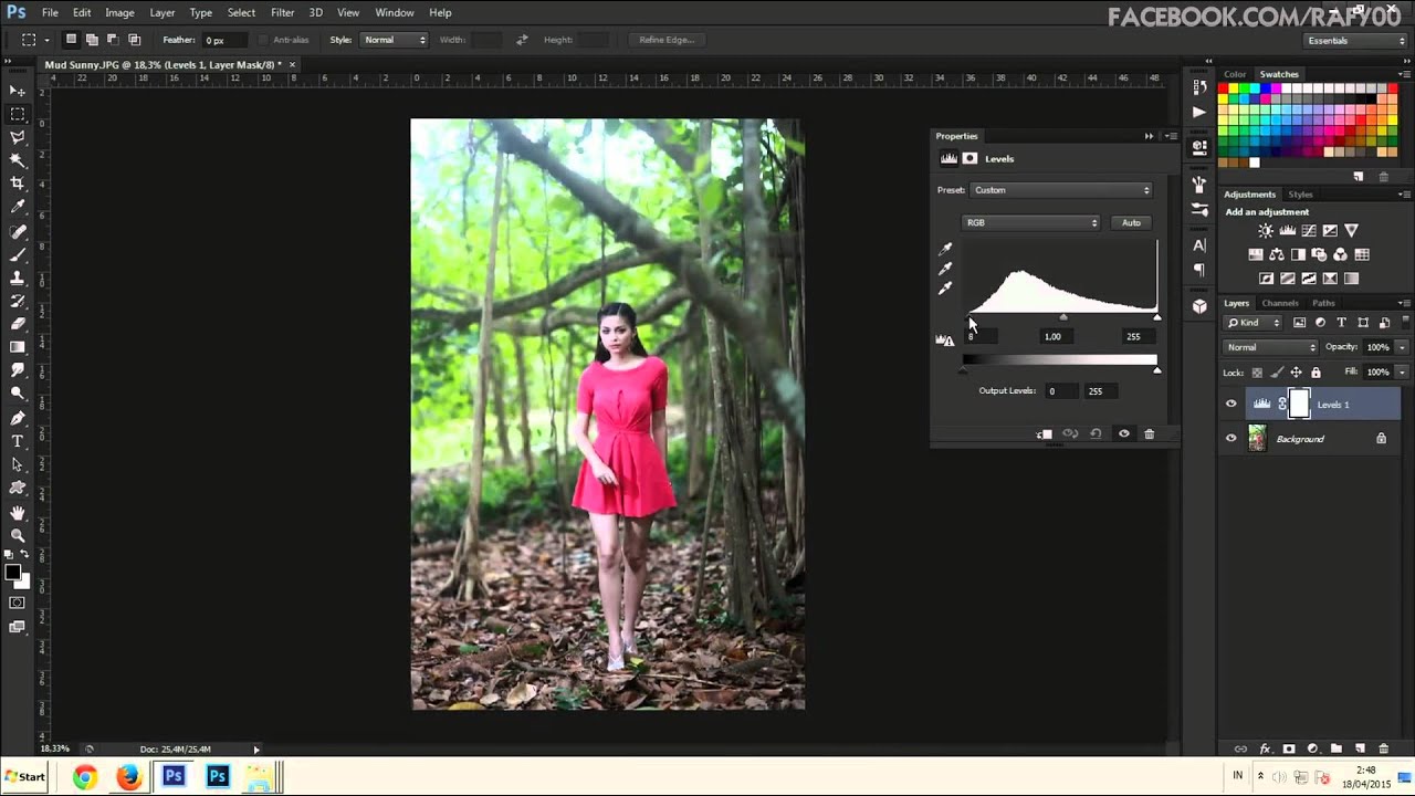 Photoshop Color Effect Tutorial - YouTube