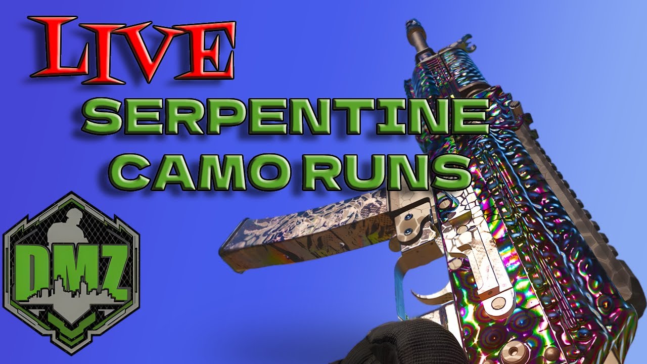 (DMZ-LIVE)Serpentine Camo Raffle Night! - YouTube