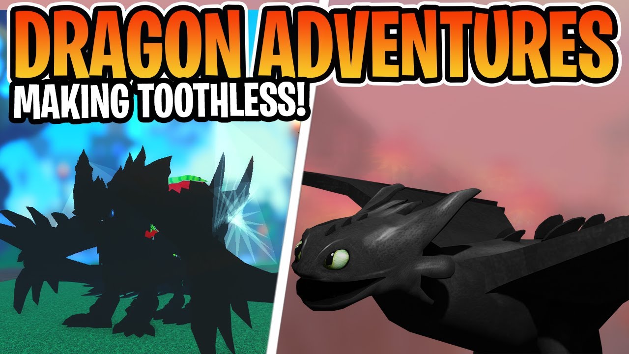 I MADE A MAGMIP INTO TOOTHLESS IN DRAGON ADVENTURES! (ROBLOX Dragon ...