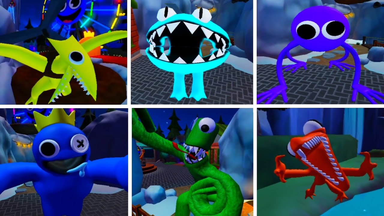 When I Become A Monster In Rainbow Friends Chapter 2 All Monster ...