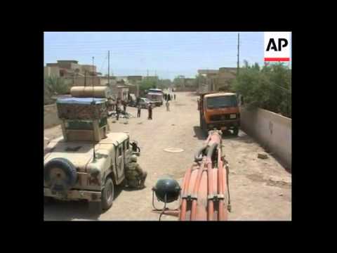 Sporadic violence as crackdown begins on Shiite militants in Amarah