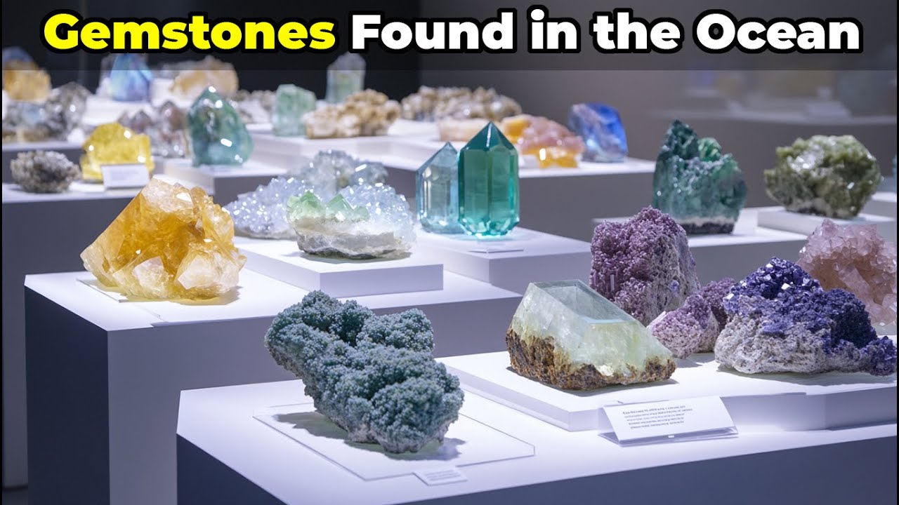 Top 10 Gemstones Found in the Ocean! - YouTube