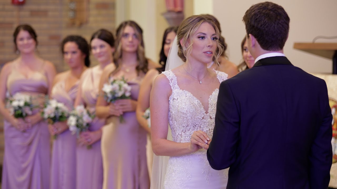 Valerie & Michael's Wedding Film | At St. Jude Catholic Church and ...
