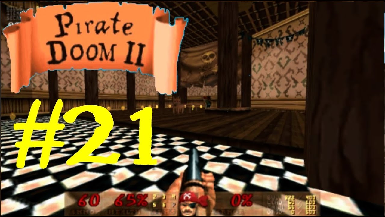 Pirate Doom 2. 21 Уровень: Потасовка в таверне. - YouTube