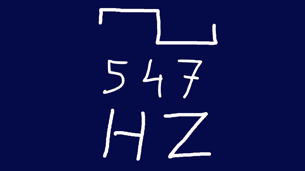547 hz square - YouTube
