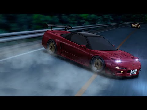Hojo Spins Out on Tsubaki Line (Initial D Fifth Stage)