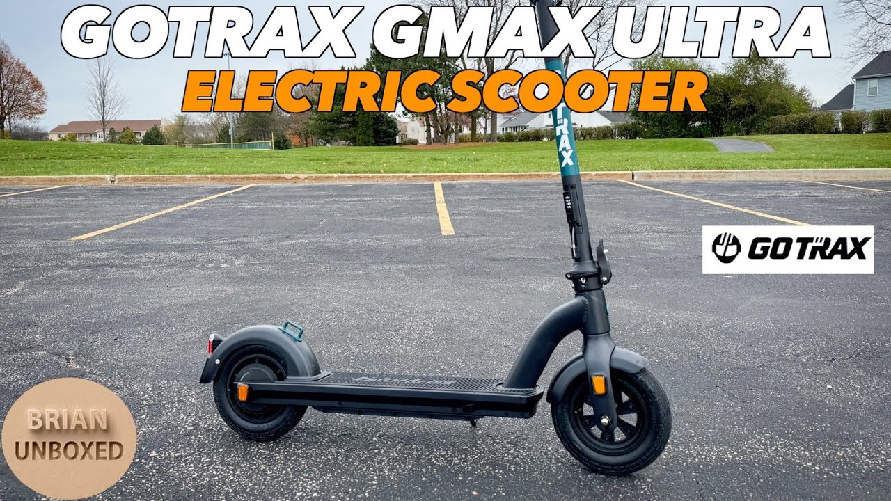 Gotrax GMAX Ultra Electric Scooter - Full Review - YouTube