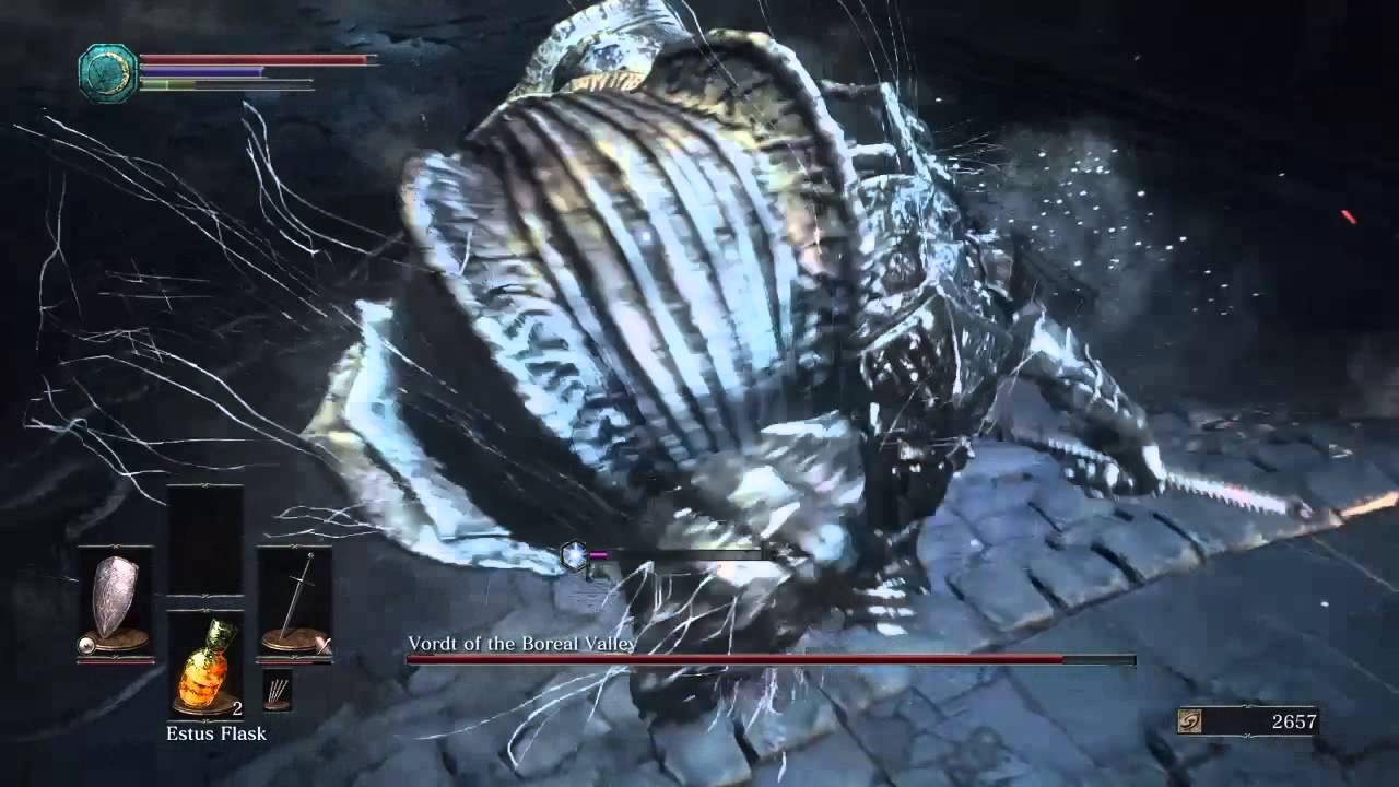 Dark souls 3 Vordt of the Boreal valley - YouTube