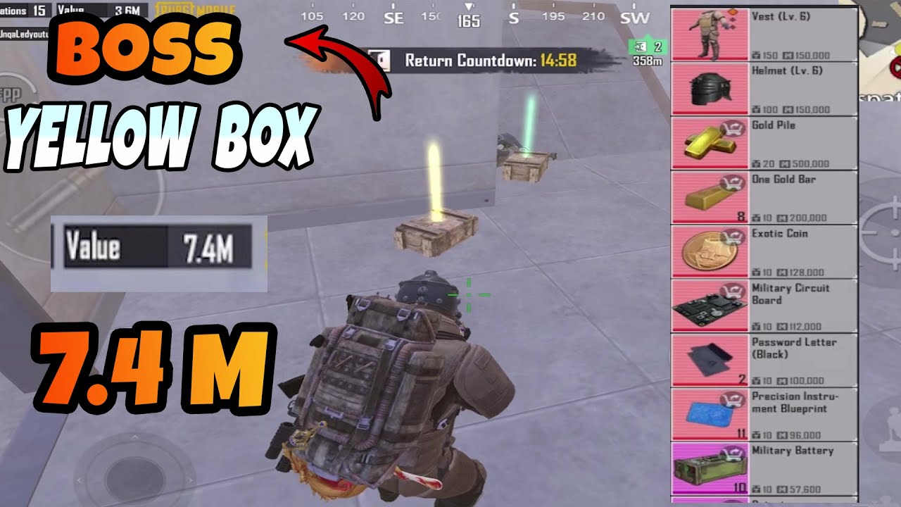 7.4 M - BOSS YELLOW BOX - METRO ROYALE CHAPTER 19 - YouTube