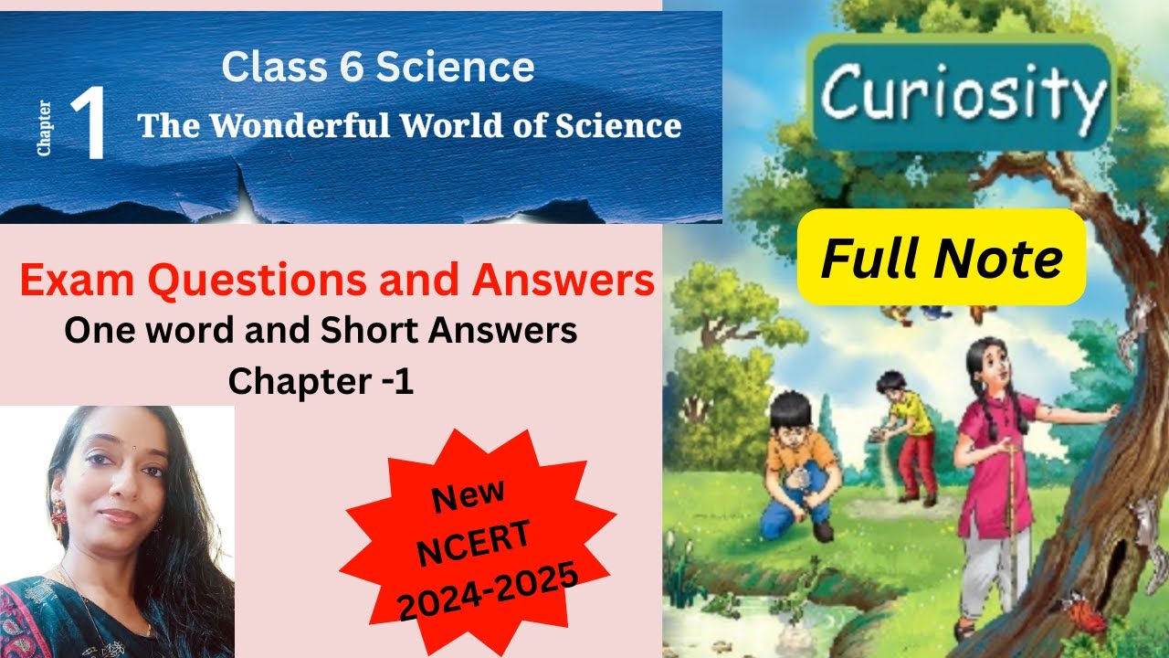Class 6 Science ||Chapter- 1 ||The Wonderful World Of Science |Exam ...