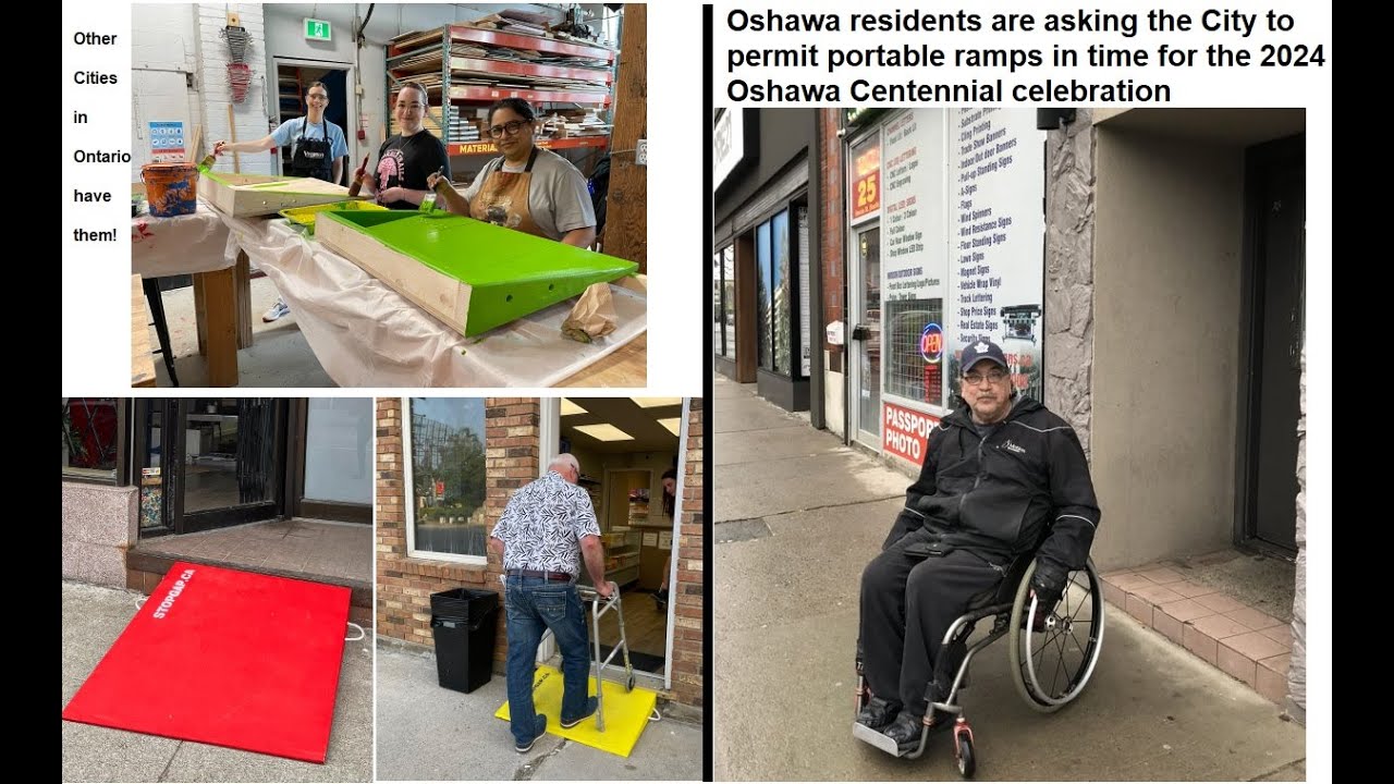 Accessibility Ramps for Oshawa - June 5 , 2023 delegation of Kathryn ...