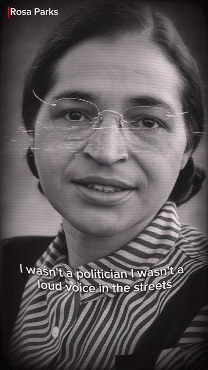 I am Rosa Parks | Echos of legend TV #usa #usashorts #history - YouTube