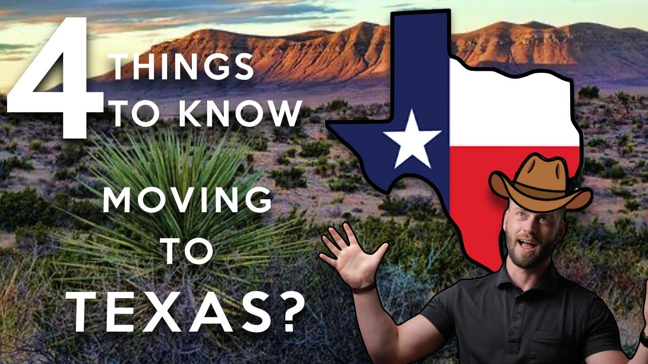 Moving to Texas 2023 | 4 THINGS YOU SHOULD KNOW WHEN RELOCATING - YouTube