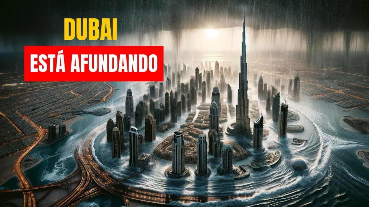 Dubai está afundando! Inundações Extremas e Tempestades Abalam os ...
