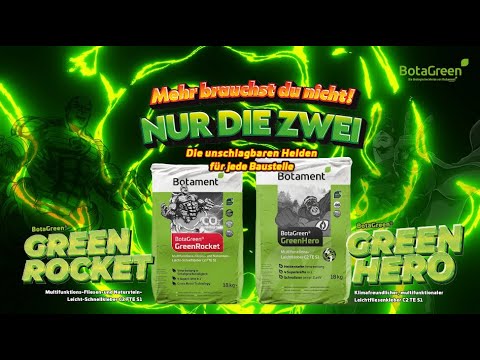 BotaGreen® GreenRocket & GreenHero® | Die unschlagbaren Helden für jede Baustelle! - YouTube