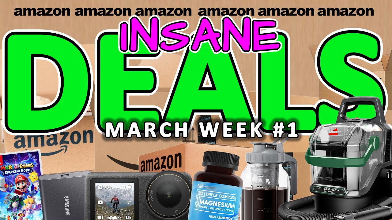 Amazon 36 INSANE DEALS of the WEEK You Must BUY Now!!! MARCH 2025 Week ...