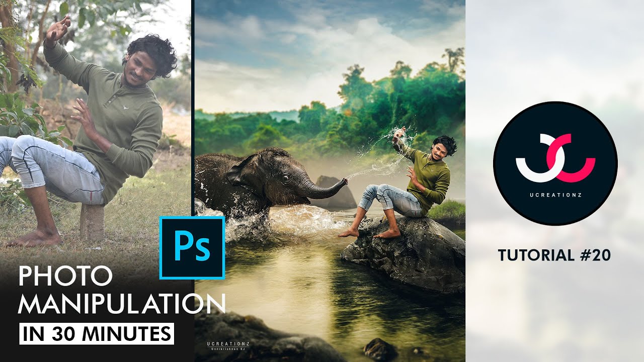 Creative Photoshop Manipulation Tutorial | UCREATIONZ 2020 ...