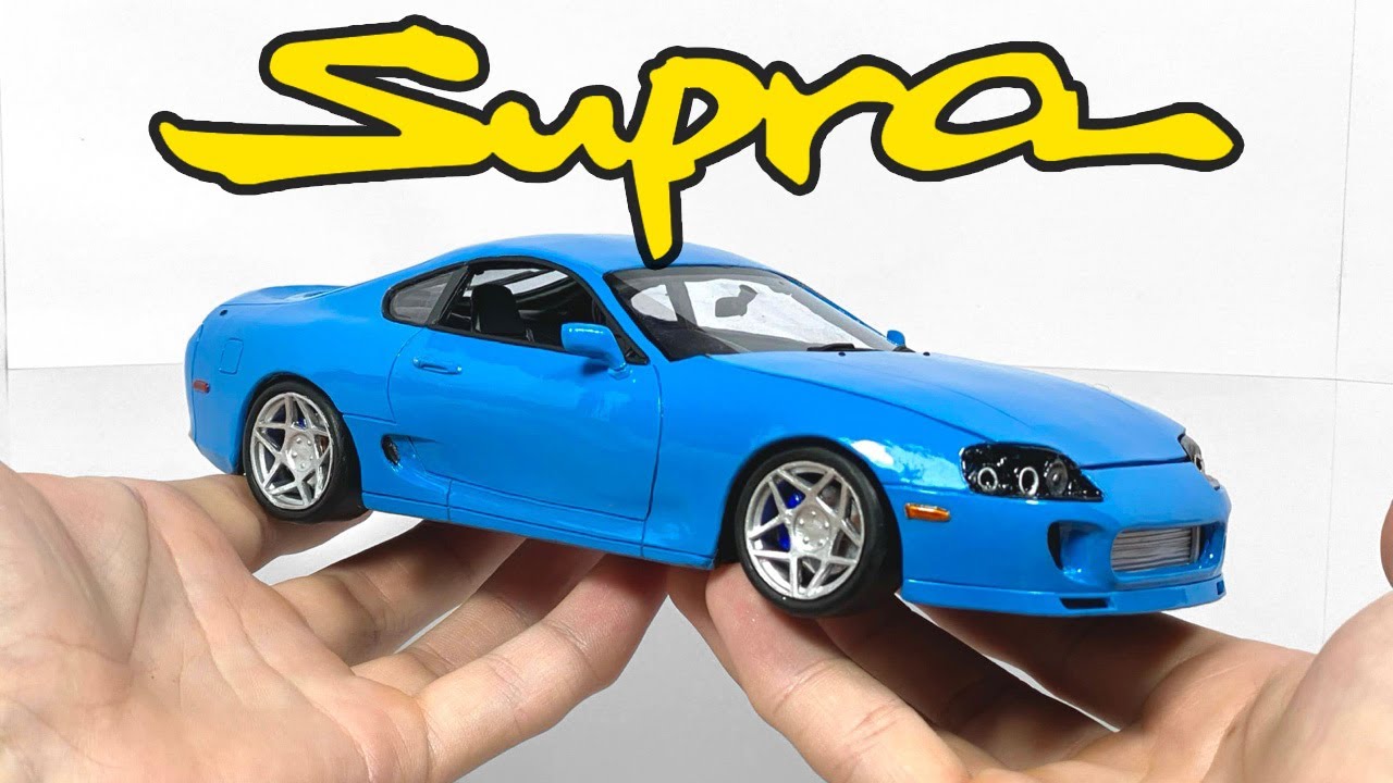 Unbelievable Toyota Supra i made from plasticine clay with your own ...